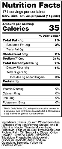 Bernard Foods Alphabet Soup Mix SURVIVAL FOOD 170 SERV. ONE #10 can