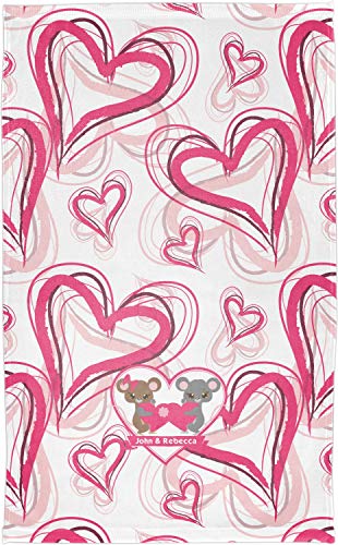 RNK Shops Valentine's Day Finger Tip Towel - Full Print (Personalized)