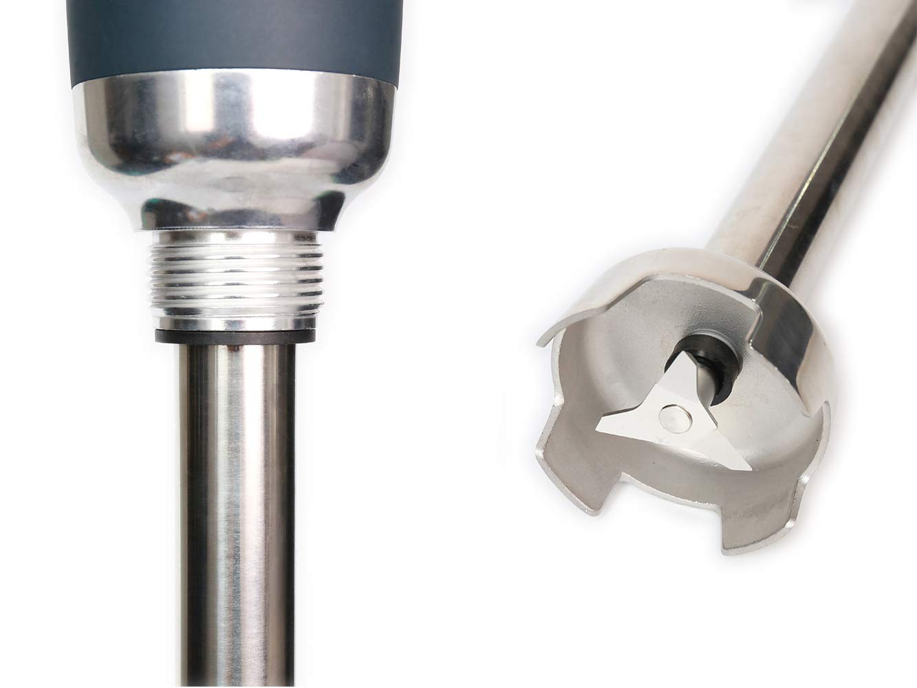 Zz Pro Commercial Electric Big Stix Immersion Blender Hand Held Variable Speed 750 Watt Mixer with 16-Inch Removable Shaft, 35-Gallon Capacity(LW750S16)