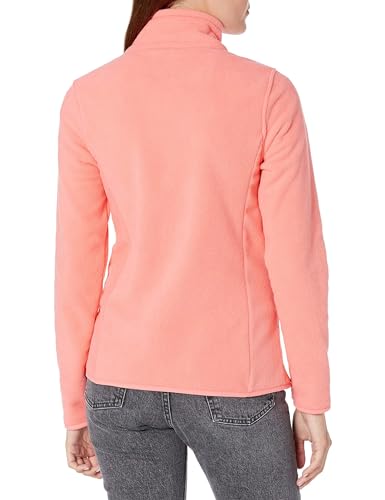 Amazon Essentials Women's Full-Zip Polar Fleece Jacket - Discontinued Colors, Coral Pink, Small