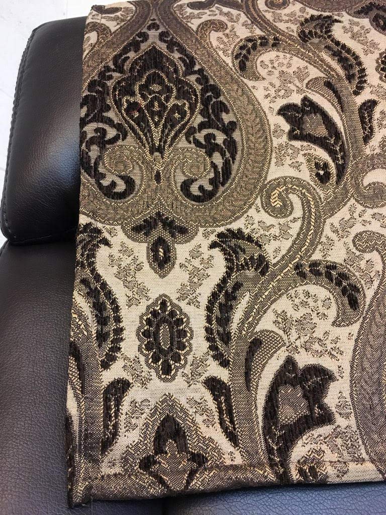 luvfabrics Furniture Protector, Recliner, Head Rest, Sofa, Love seat, Leather Protector, Computer Chair, Couch Cover (14 x 30 Inch Style #3)