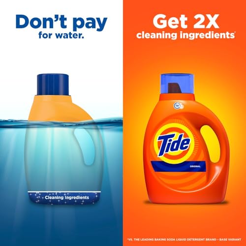 Tide Tide Liquid Laundry Detergent, Clean Breeze, 48 loads, 69 fl oz, 69 Fl Oz