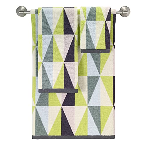 Avanti Linens - Hand Towel, Soft & Absorbent Cotton Towel (Adler Collection-Harlequin)