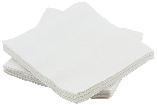 WASHCLOTH DISP 13X13 WHT CS/500 MCK Brand