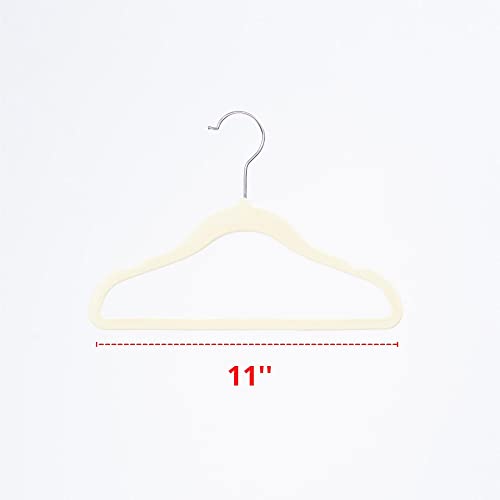 Displays By Jack 30-Piece Kids Velvet Hanger (Beige)