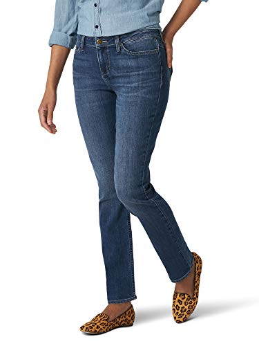 Lee Women's Legendary Mid Rise Straight Leg Jean Seattle 16