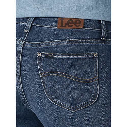 Lee Women's Legendary Mid Rise Straight Leg Jean Seattle 4 Short