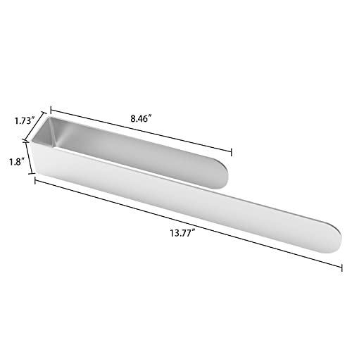 HUFEEOH Hand Towel Holder, Self Adhesive Towel Bar Towel Holder for Kitchen Cabinet, SUS 304 Stainless Steel Bath Towel Holder Stick on Wall