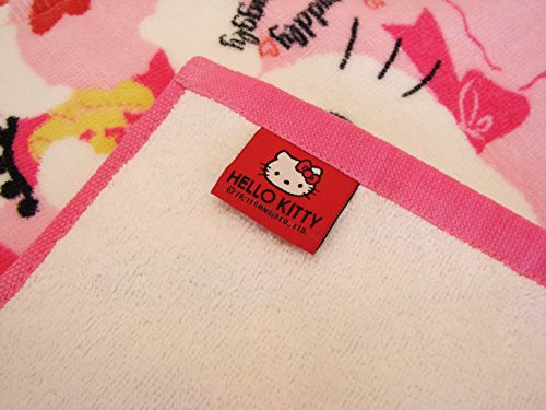 Hello Kitty New Kids Girl Lovely Hand Towels 11.8 X 11.8 100% Cotton Bath sanr