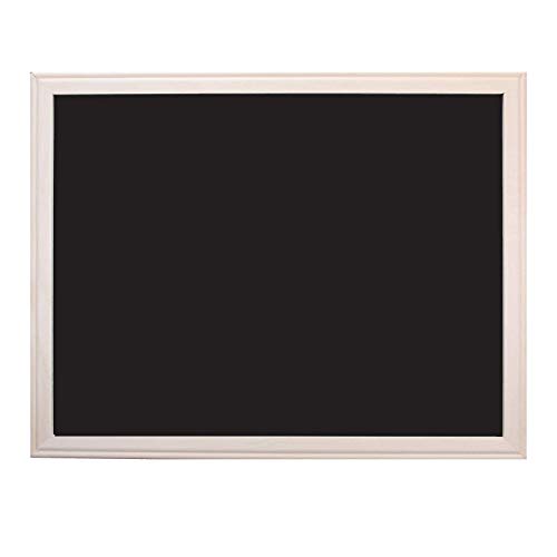 Flipside Products 18" x 24" Wood Framed Black Dry Erase Board, Hangable Dry Erase Board, Dry Erase for Wall, Classroom, Home, Office
