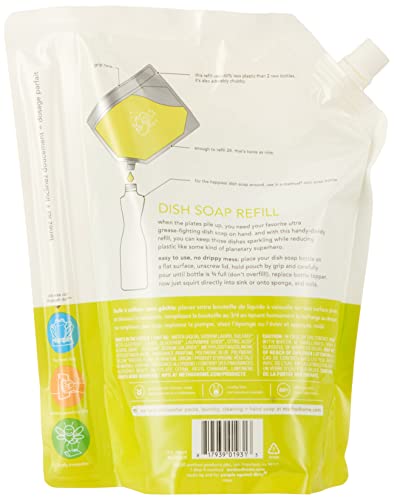 Method Dish Soap Refill, Lime + Sea Salt, 36