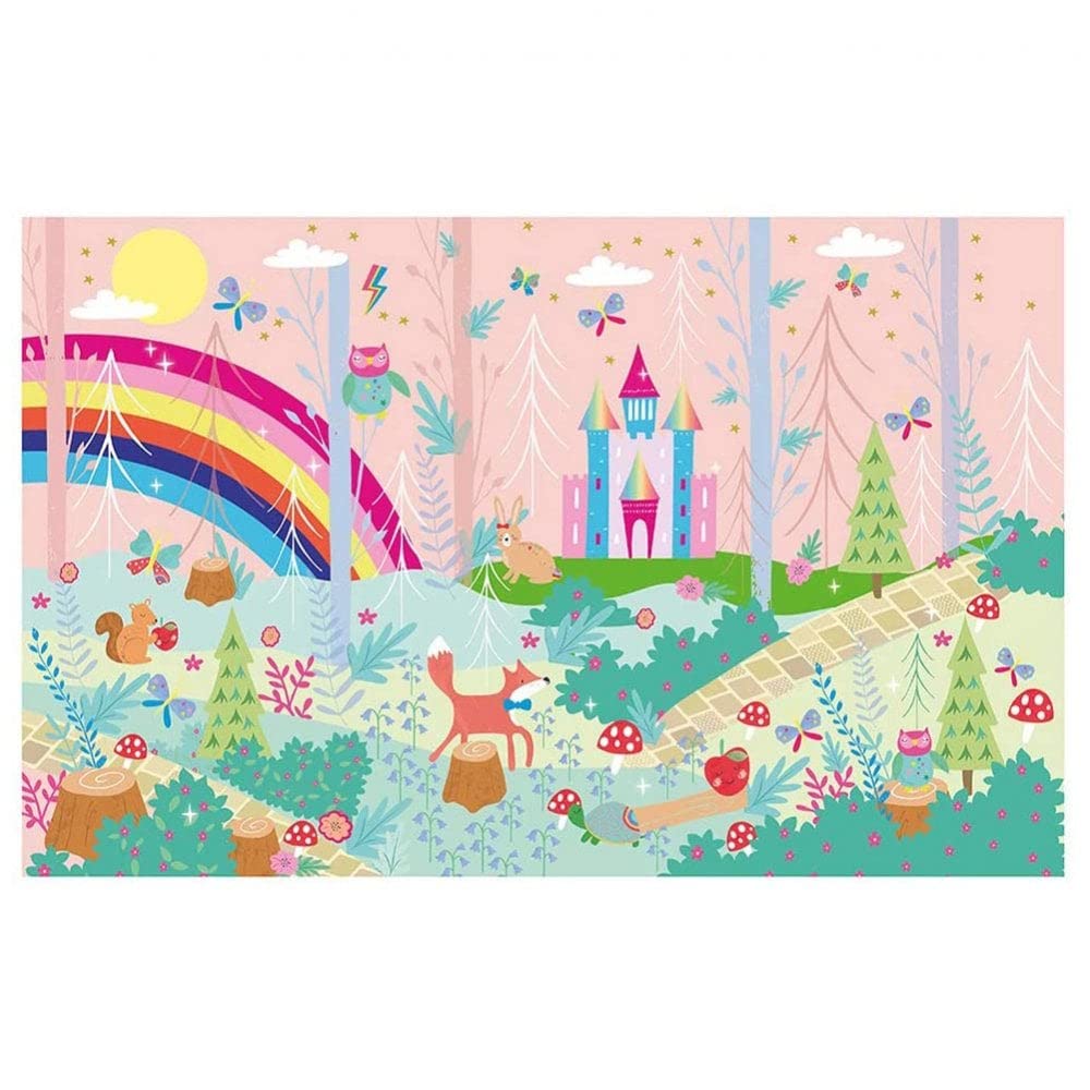 Floss & Rock 40P3550 Wooden Fantasy Dress Up Pets Magnetic Toy, Multicolor