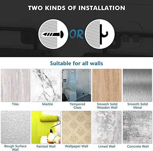 OVERWIND 2 Pack Corner Shower Caddy with 1 Soap Holder Adhesive Bathroom Shelf No Drilling Kitchen Racks Corner Shower Shelves Aluminum Shower Organizer Storage for Kitchen & Bathroom