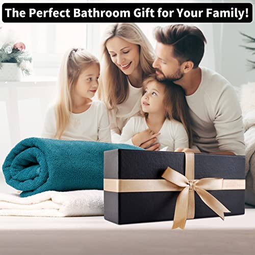 YYP Towel Racks for Bathroom, Towel Rack Wall Mounted, Stainless Steel Towel Holder for Bathroom Wall, Easy to Install Bathroom Towel Storage, White