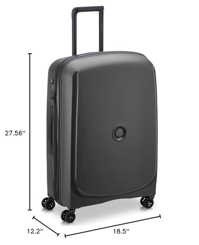 DELSEY PARIS Unisex Adult Valise, Black, M (71 cm-81 L)