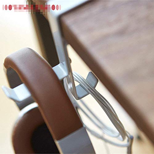 OneCut Headphone Hanger & Bag Hook,Universal Aluminum Metal Headphone Stand Holder for Bag,AirPods Max,HyperX Cloud II,Xbox,Turtle Beach,Bose,Beats PC Gaming Headset&Wireless Headphone(Classic Black)