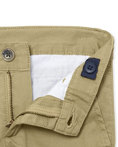 The Children's Place boys Skinny Chino Pants, Flax, 10