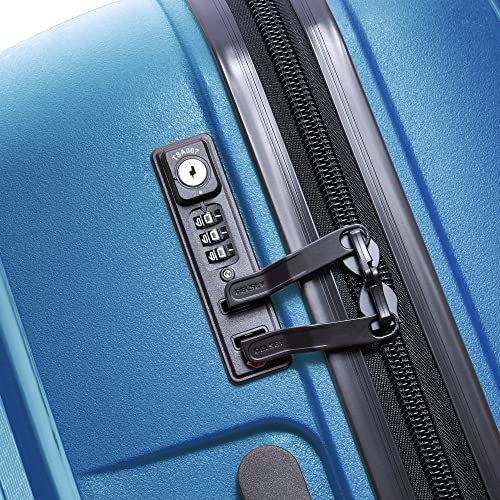 Delsey Paris Unisex Adult Suitcase, Zinc Blue, L (76 cm-102 L)