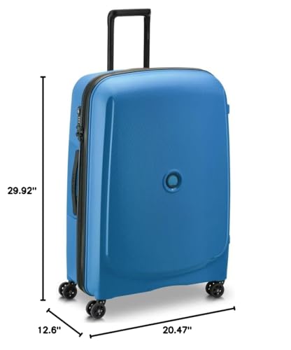 Delsey Paris Unisex Adult Suitcase, Zinc Blue, L (76 cm-102 L)