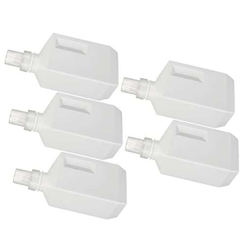Cabilock 10 Pcs Laundry Detergent Bottle Shampoo or White