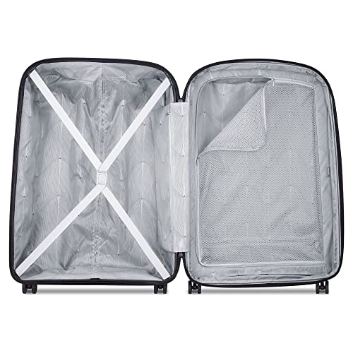 Delsey Paris Unisex Adult Expandable Suitcase, Zinc Blue, L (76 cm-102 L + 10 L)