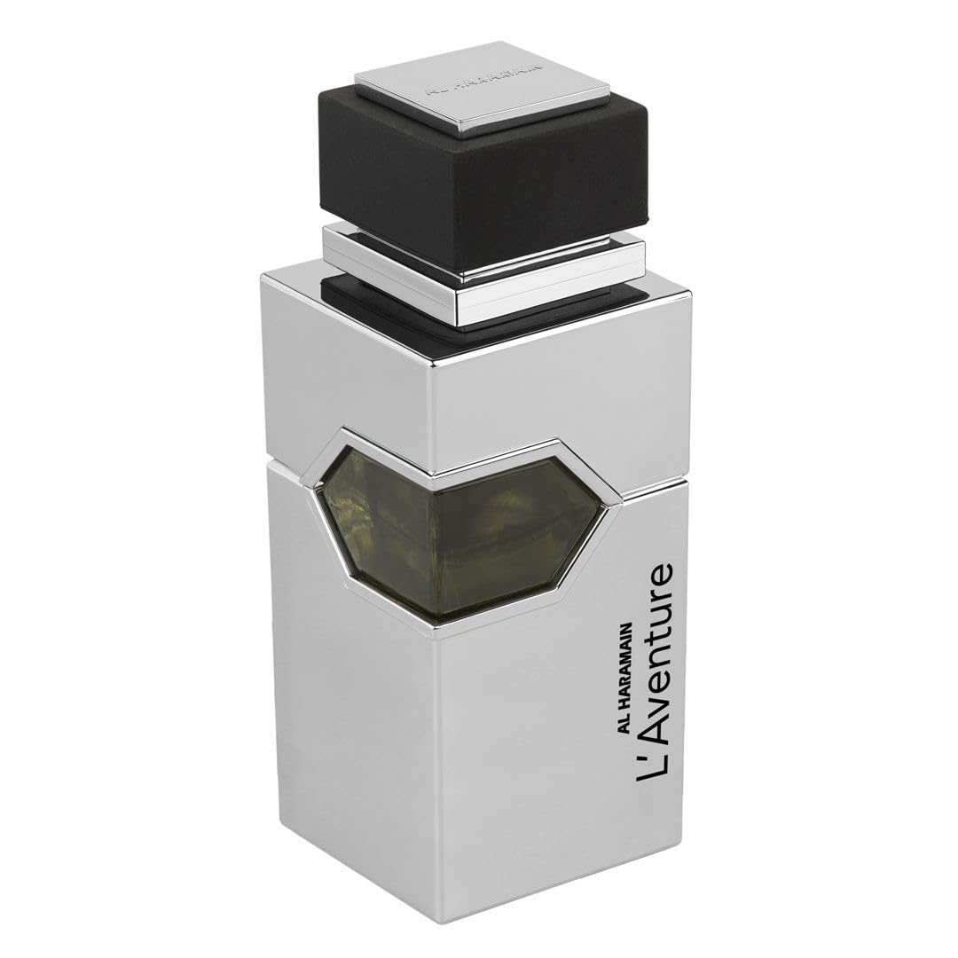 Al Haramain L'Aventure - Cologne for Men - Long Lasting Perfume for Men - Arabian Perfume - Men's Cologne - Amber Perfume with Bergamot - 6.76 oz