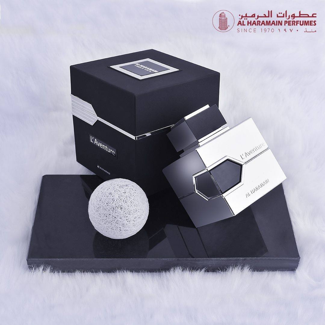 Al Haramain L'Aventure - Cologne for Men - Long Lasting Perfume for Men - Arabian Perfume - Men's Cologne - Amber Perfume with Bergamot - 6.76 oz