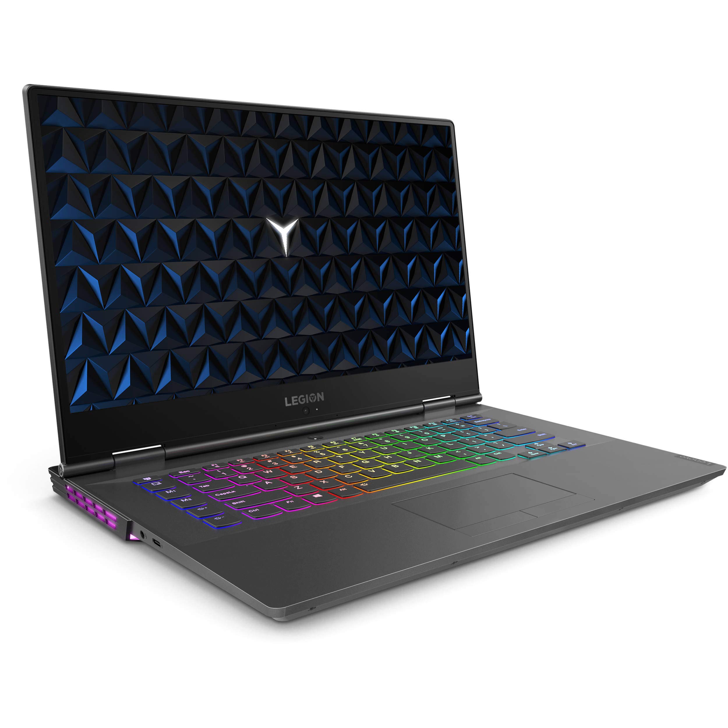 Lenovo Legion Y740 15-Inch Iron Grey Laptop (81UH0001US) Intel i7-9750H, 16GB RAM, 256GB SSD, 15.6-inch FHD 1920x1080, NVIDIA GeForce RTX2070, Win10 Home, 720p Webcam, RGB Backlit KB, 230W SlimTip AC