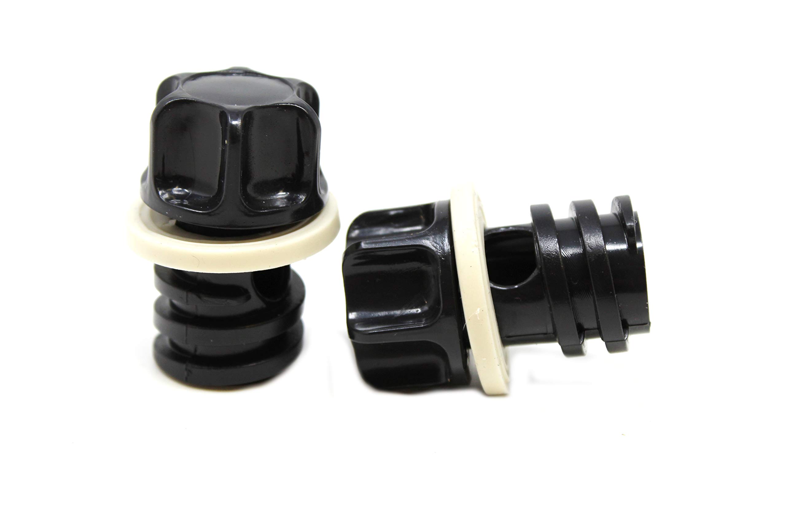 Cooler Drain Plug & Gasket Assembly Compatible with Yeti, RTIC, ORCA, OVO, Bird Dog Coolers 70QT 110QT (1 Drain Plug)