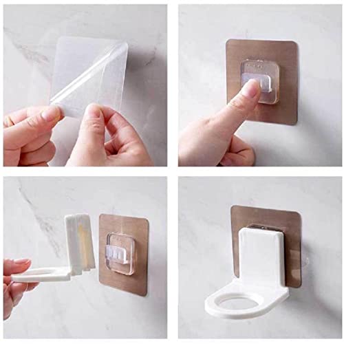 2pcs Shower Gel Bottle Rack Hook Bracket,Self Adhesive Wall Mounted Shampoo Holder Hook Shower Gel Bottle Rack Hanger Liquid Soap Holder Hand Sanitizer Suction Wall Seamless Hook for Kitchen Bathroom
