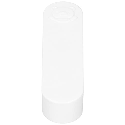 Cotton Swab Storage Case, Portable Cotton Swab Box Cotton Swabs Balls Buds Holder Cartoon Bear Pattern for Toothpicks, Cotton Swabs, 5.3 x 1.4 x 0.9in (white)