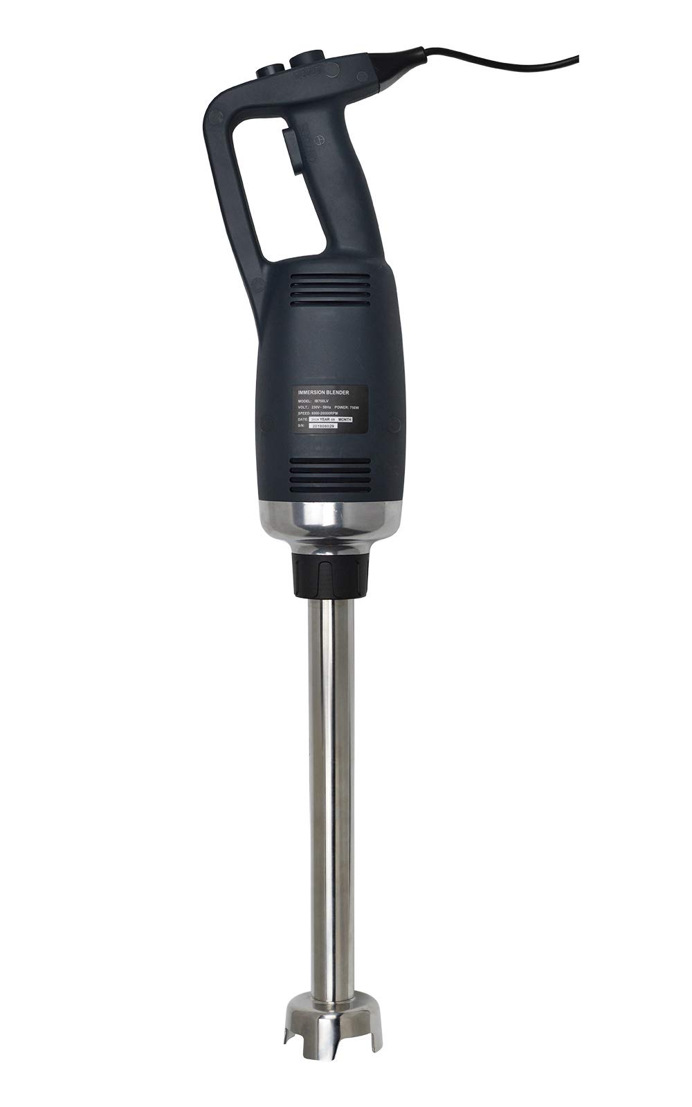 Li Bai 16in Heavy Duty Immersion Blender Handheld Kitchen, Hand Blenders for Kitchen, Commercial Mixer Electric, 750W Detachable Shaft Adjustable Variable Speed, Emulsifier Blender Handheld