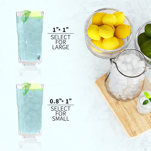 ARLIME Portable Ice Maker Machine, 26Lbs/24H Self-Cleaning Ice Maker, 9 Cubes S/L Ready in 6 Mins, Small Cube Maker with Scoop and Basket, for Home, Kitchen, Office, Bar, RV (Red)