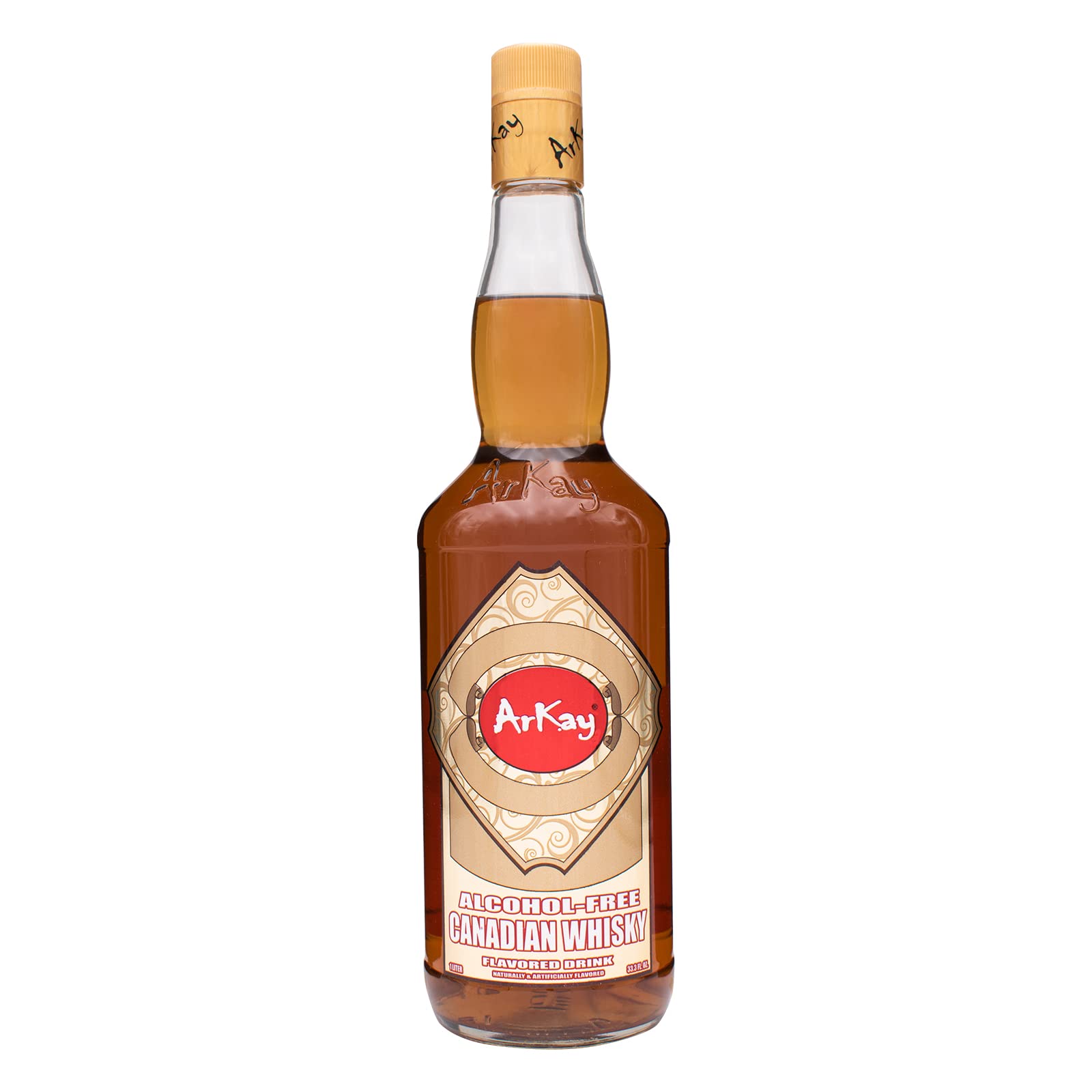 ArKay Non-Alcoholic Canadian Whisky | Whiskey Alternative | Make Great Zero Proof Cocktails | 0 Calories 0 Sugar |
