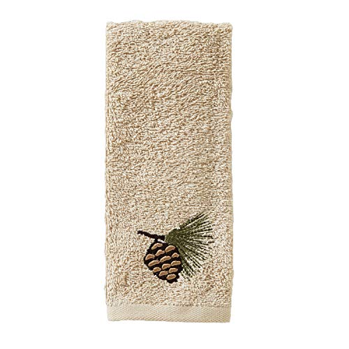SKL Home Yellowstone Timber Ridge Tip Towel, 11" x 18", Wheat