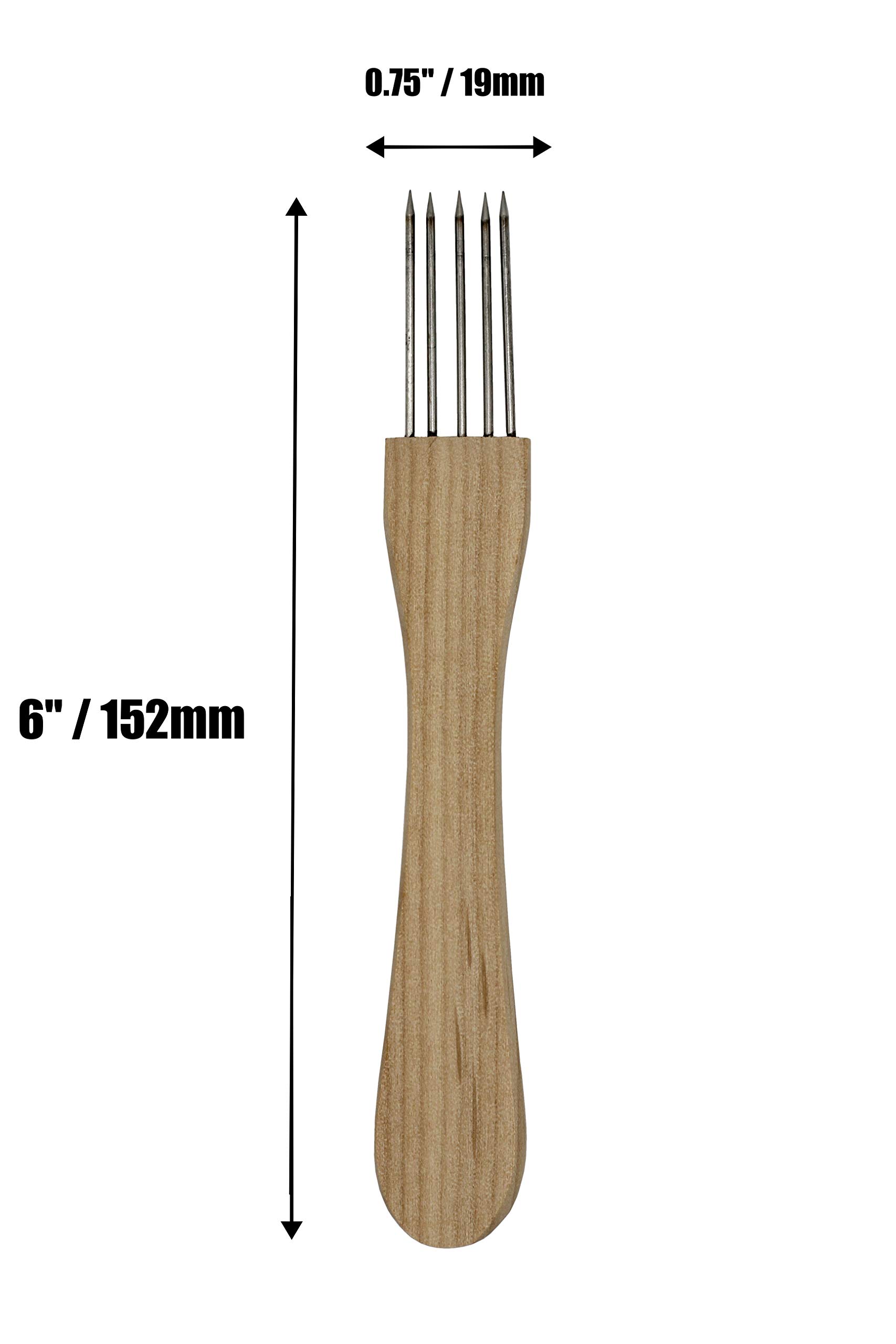 Creative Hobbies Scoring Tool for Texturing Pottery, Clay and Ceramics