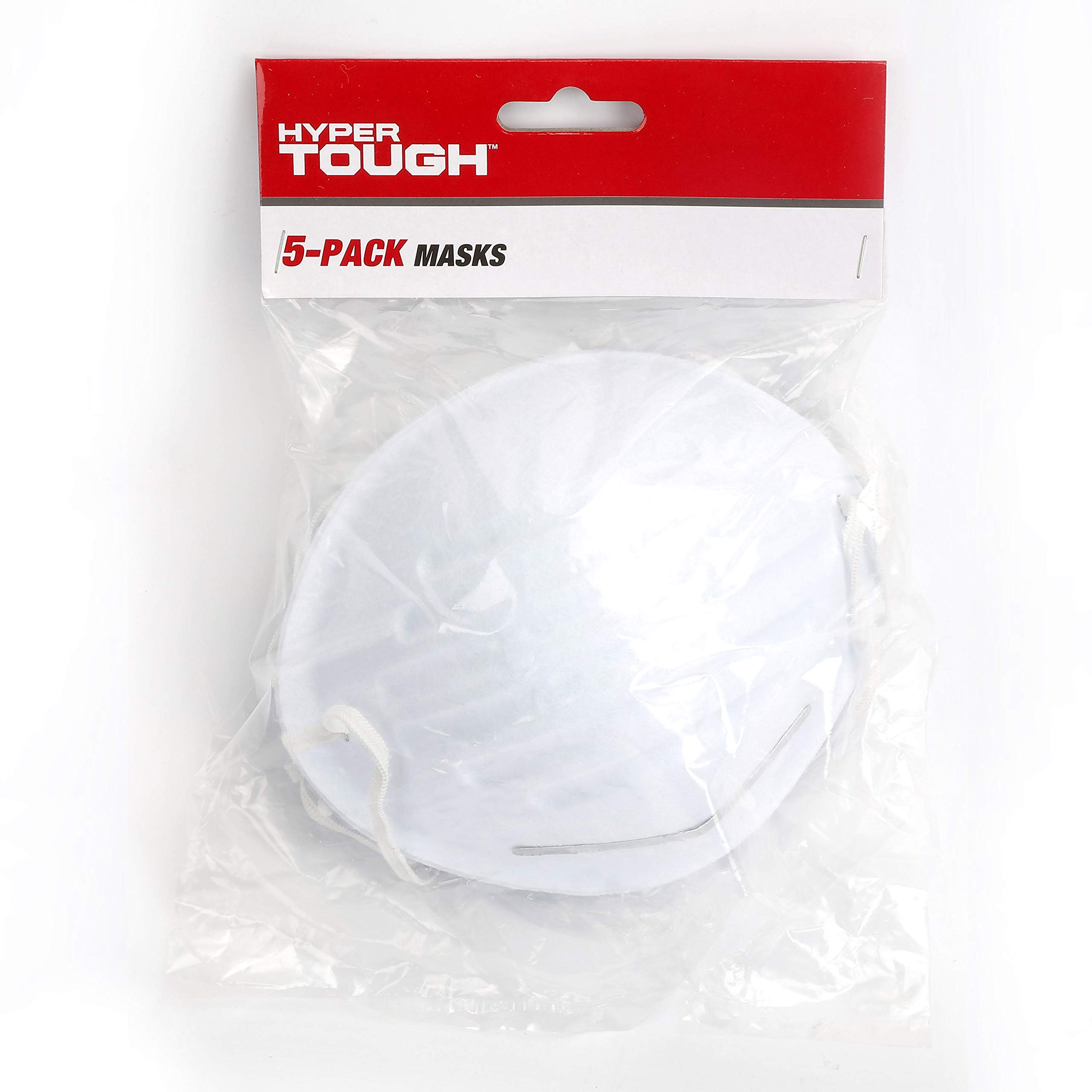 Hyper Tough Protective Dust Masks, 5-Pack (1)