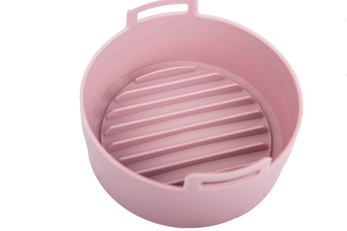 100% Platinum Silicone Pot for Air Fryer and Microwave (Pink, X-Large (Diameter 8.7 in))