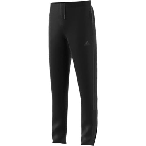 adidas Kids' Tiro Track Pants, Black/Dark Grey Heather, X-Small