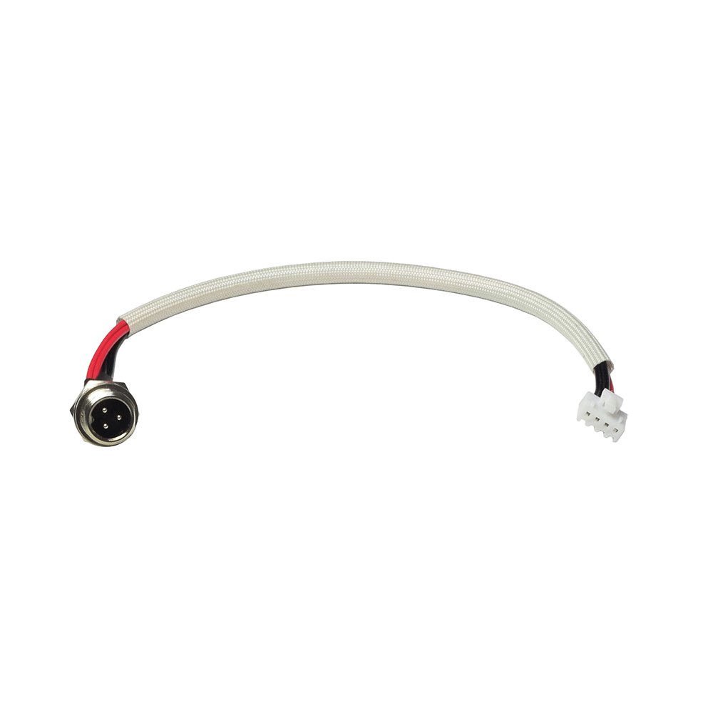 AlveyTech Mini 3-Prong 4-Wire Charger Port - Replacement Switch Harness for Gyroor Warrior G2, Swagtron Swagboard T1 Pro, T3, T5, T6 Outlaw, Original Swagway, Hoverboard, Scooter