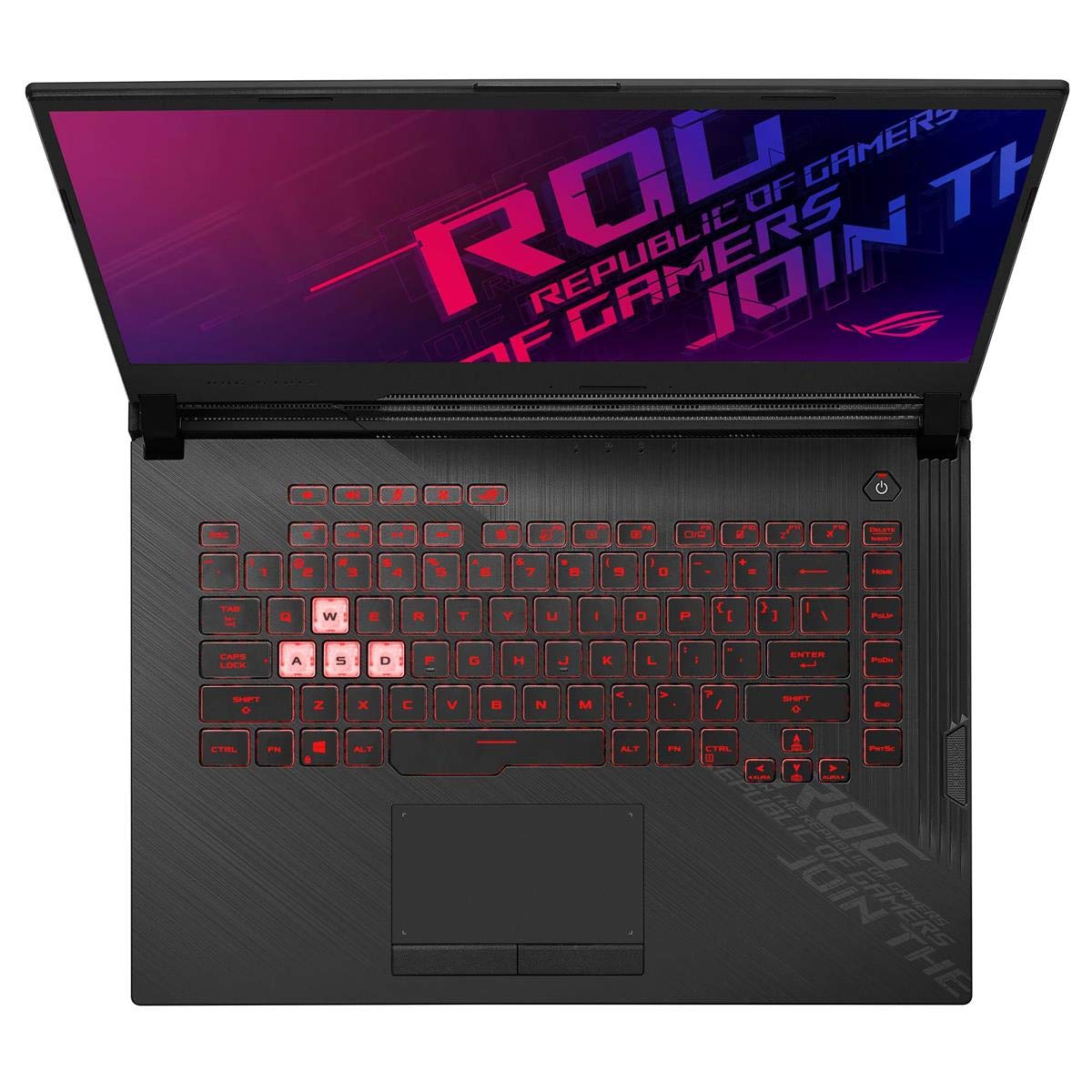 ASUS ROG Strix G512 15.6" Full HD 144Hz Gaming Notebook Computer, Intel Core i7-10750H 2.6GHz, 8GB RAM, 512GB SSD, NVIDIA GeForce GTX 1650 Ti 4GB, Windows 10 Home
