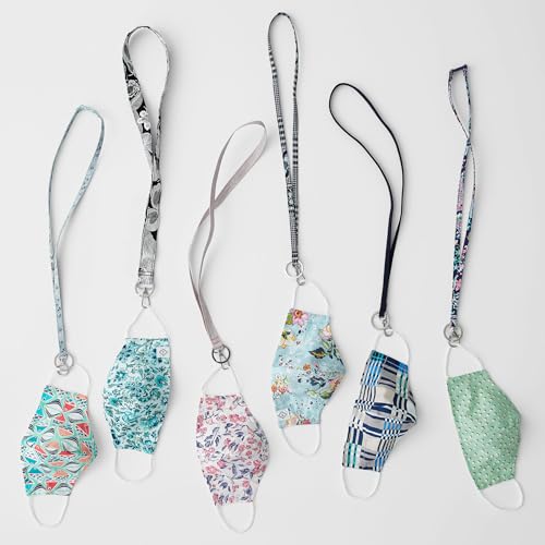 Vera Bradley Women's Cotton Lanyard, Itsy Ditsy, One Size
