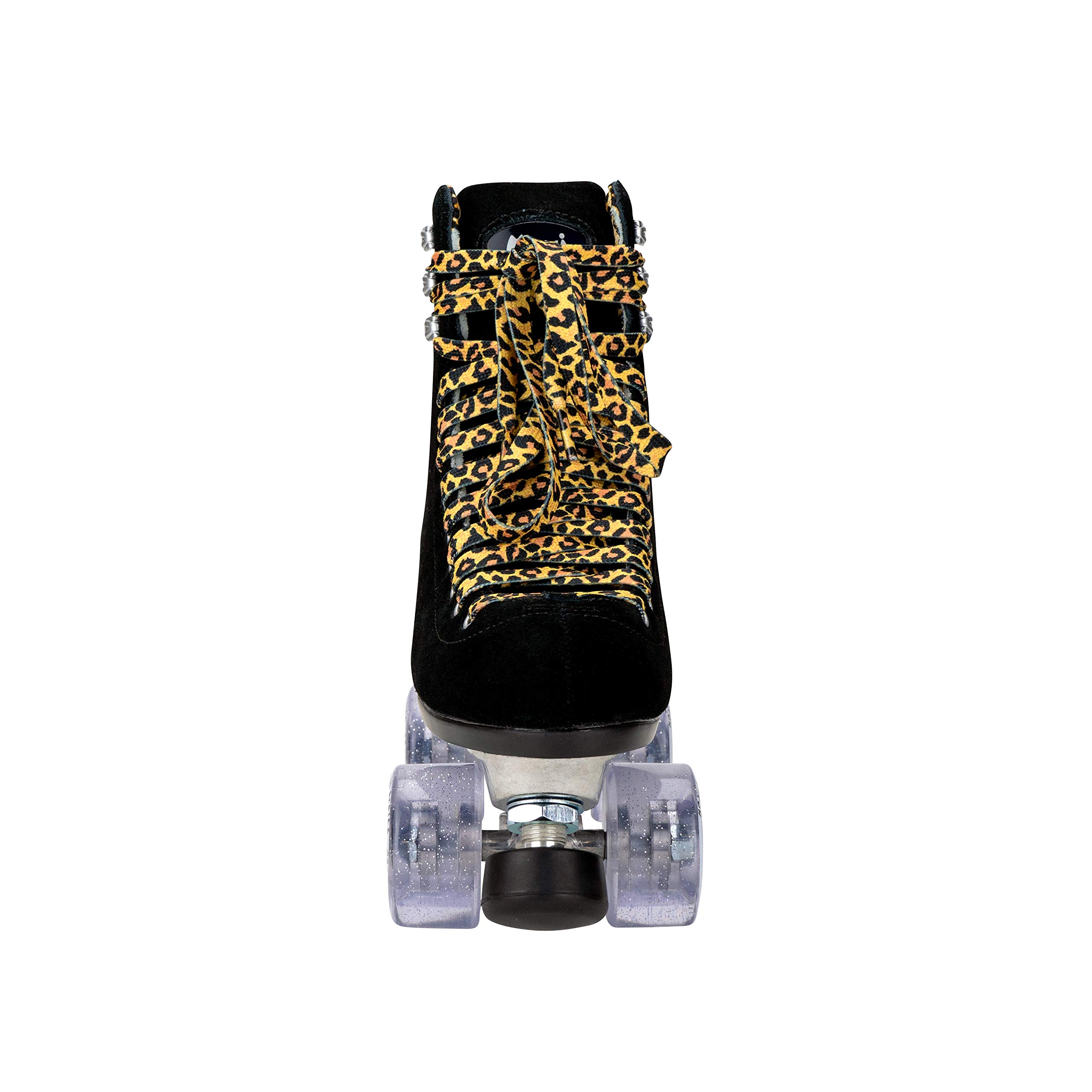 Moxi Panther Roller Skate - Fun and Fashionable Womens Roller Skates | Black Suede | Size 9