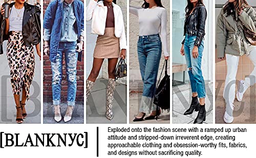 [BLANKNYC] womens [Blanknyc] Vegan Leather Drawstring Jogger Pants, No Guidance, 30 US
