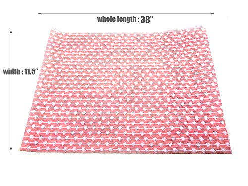 OliviaTree Exfoliating Bath Cloth/Towel, Extra Long (38") 2pcs, Washcloth for Body,