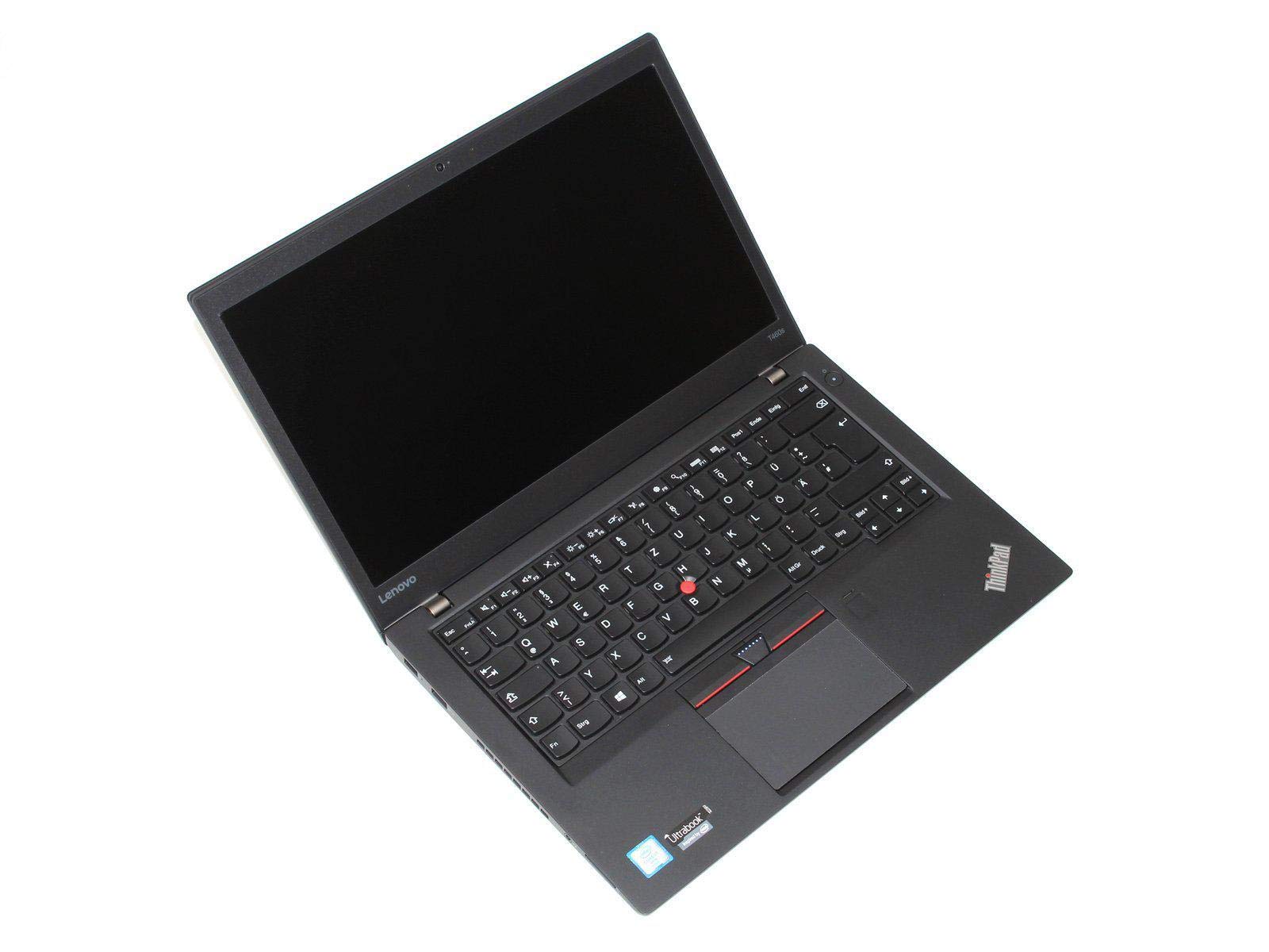 Lenovo ThinkPad T460s 14 inches Laptop, Intel Core i7, 8GB RAM, 256GB SSD, Win10 Pro (Renewed)
