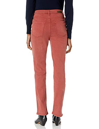JAG Jeans Women's Olivia Ultra High Rise Straight Pant, Red Rock, 2