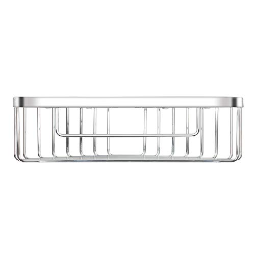 Better Living Products 11251 Bath Boutique Traditional 10-Inch Corner Basket, Chrome