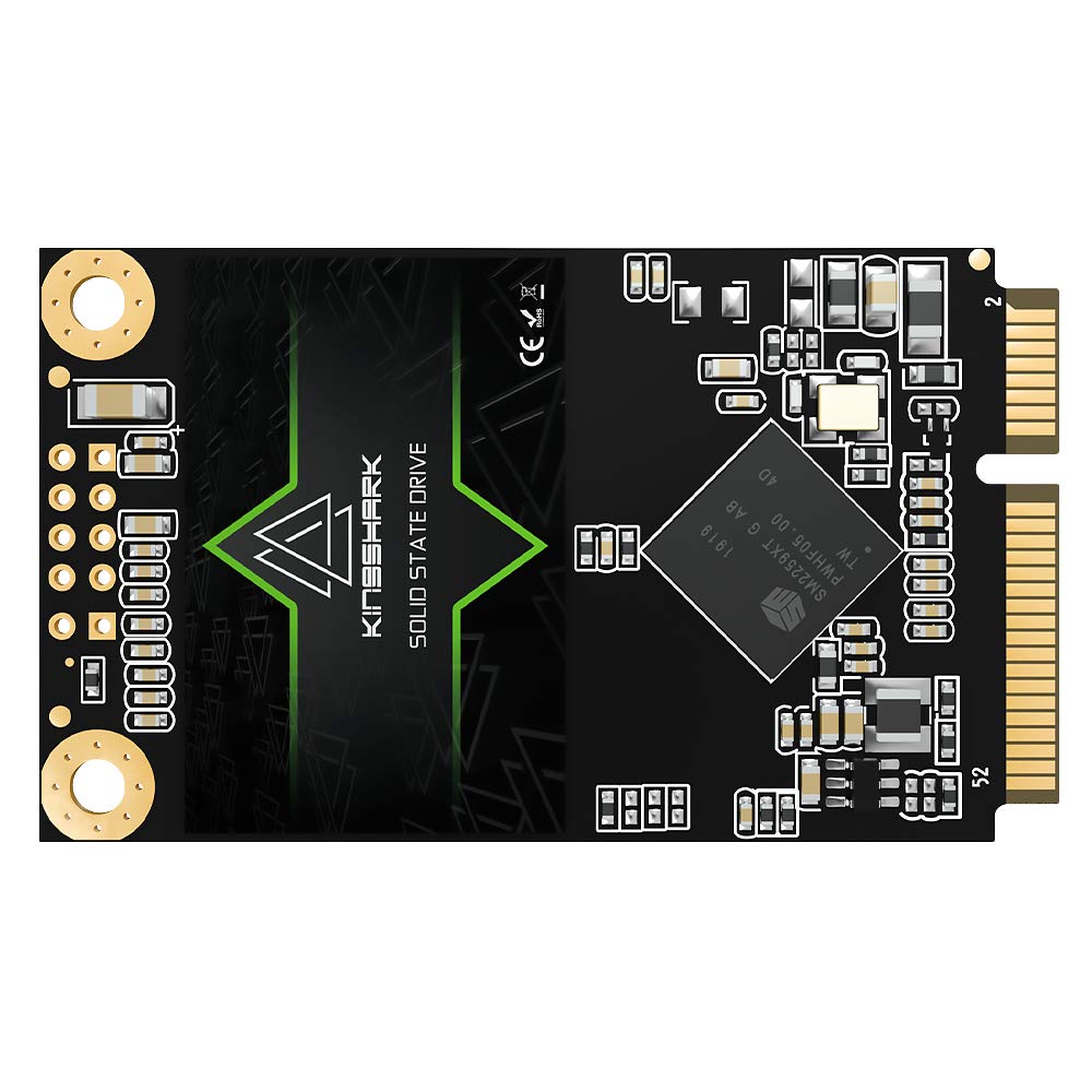 Kingshark Gamer mSATA 1TB Internal Solid State Drive High Performance Hard Drive for Desktop Laptop SATA III 6Gb/s Includes SSD (1TB, MSATA)