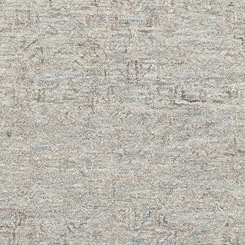 Hauteloom Watchung Wool Living Room, Bedroom Area Rug - Transitional - Gray, Green - 8' x 10'
